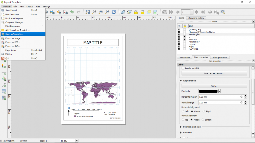 LAYOUT TEMPLATE dan ATLAS MAPBOOK dengan QGIS | TechnoGIS Indonesia