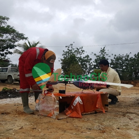 Pemetaan UAV untuk Topografi dan Analisis Pokok Sawit | TechnoGIS Indonesia