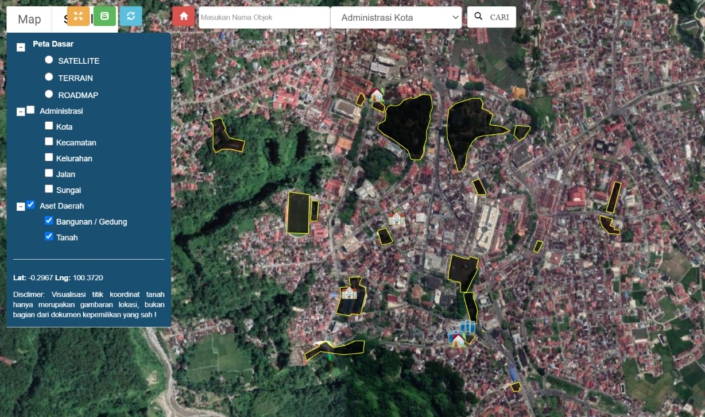 Webgis Kecamatan Sistem Informasi Geografis Online